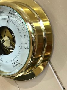 Large Brass Barometer - FCC Precision